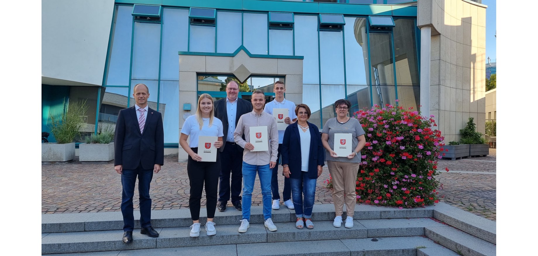 Neue Nachwuchskräfte bei der Stadt Heinsberg | Stadt Heinsberg